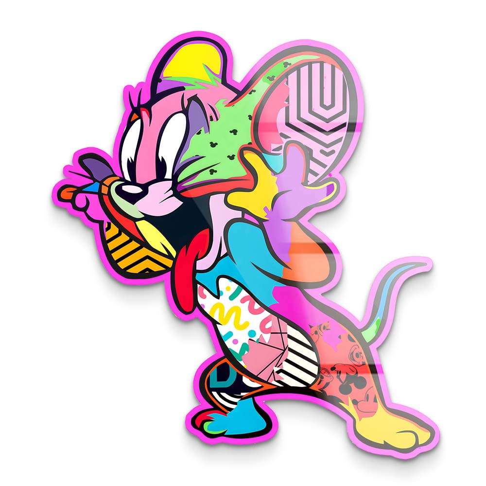 Wandbild - Funny Jerry - Galerie Kunstwerk von ArtMind