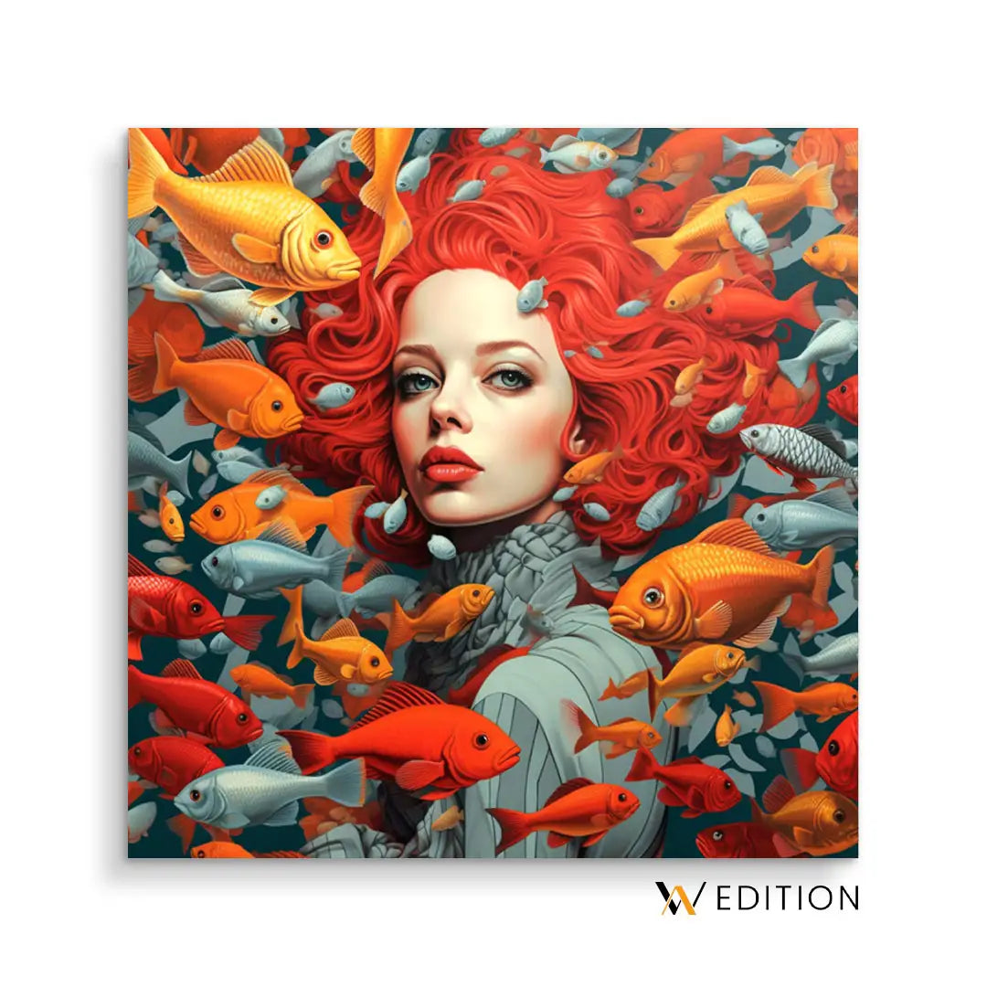 Wandbild - Fisch - Galerie Kunstwerke bei ARTMIND bestellen – ArtMind