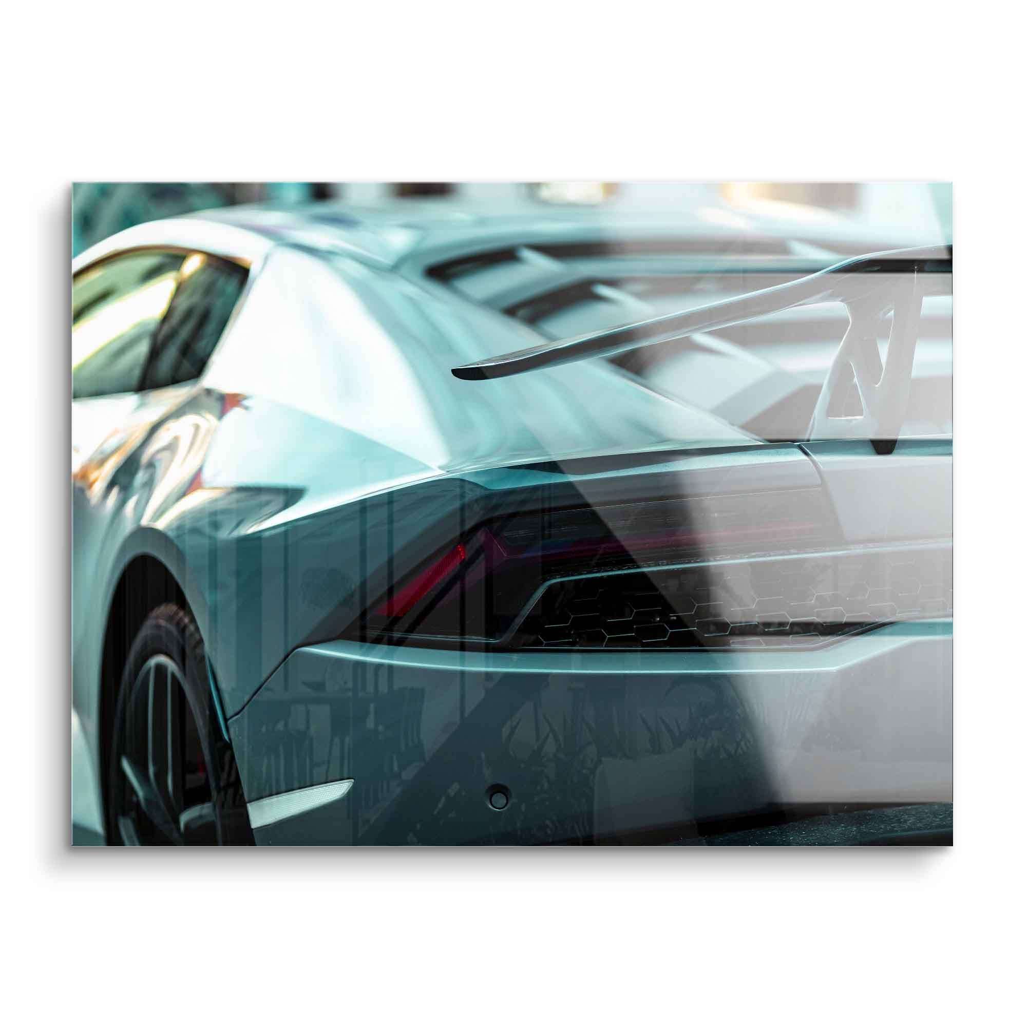 Wandbild - Lamborghini - Huracan - backside – ArtMind